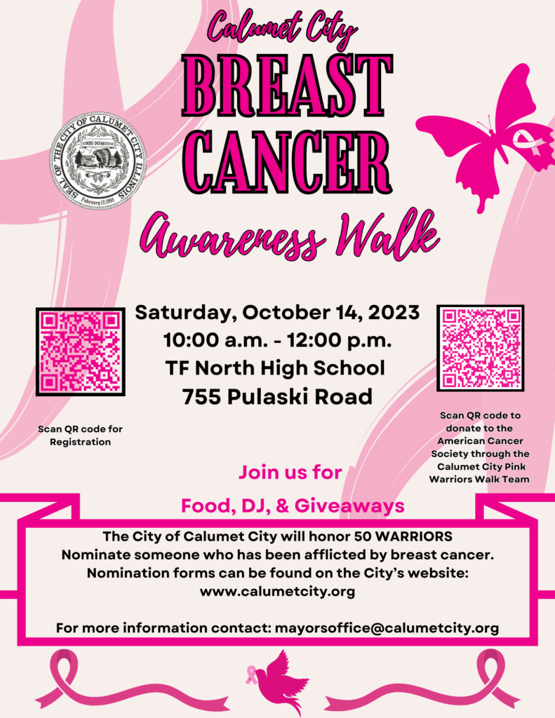 Breast Cancer Awareness Walk Event - Calumet City