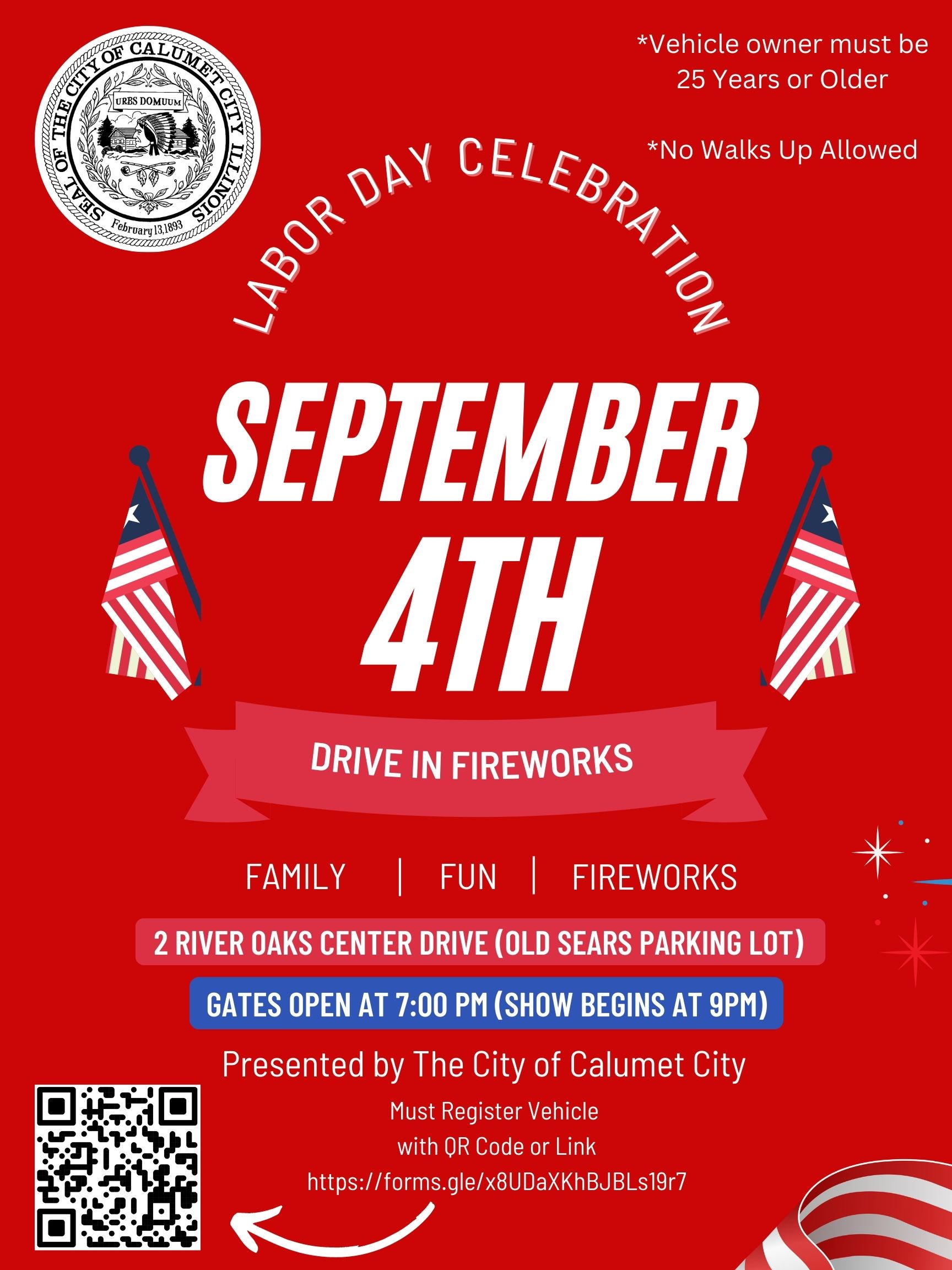 Labor Day Fireworks Celebration Calumet City