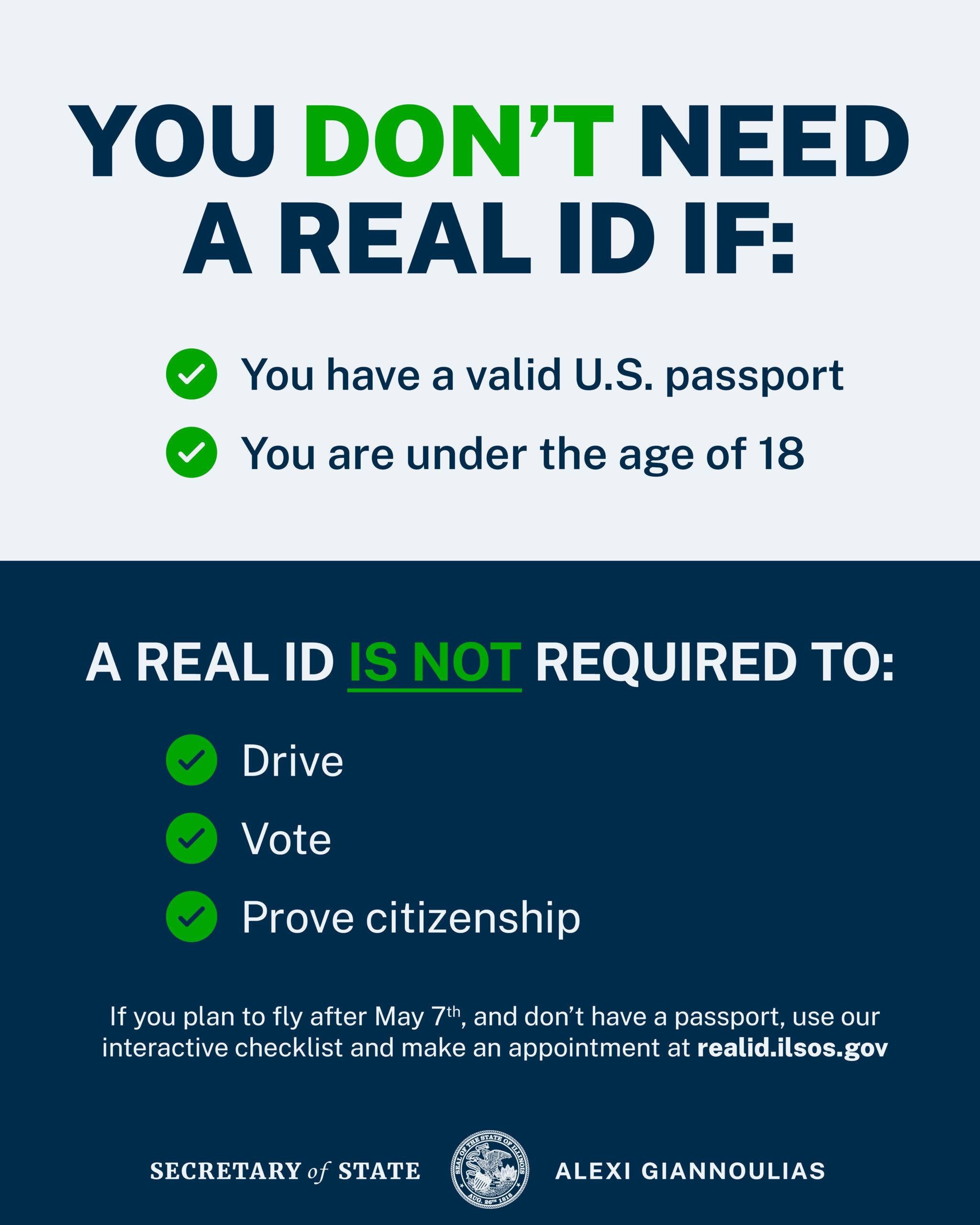 ISOS REAL ID Information - Calumet City