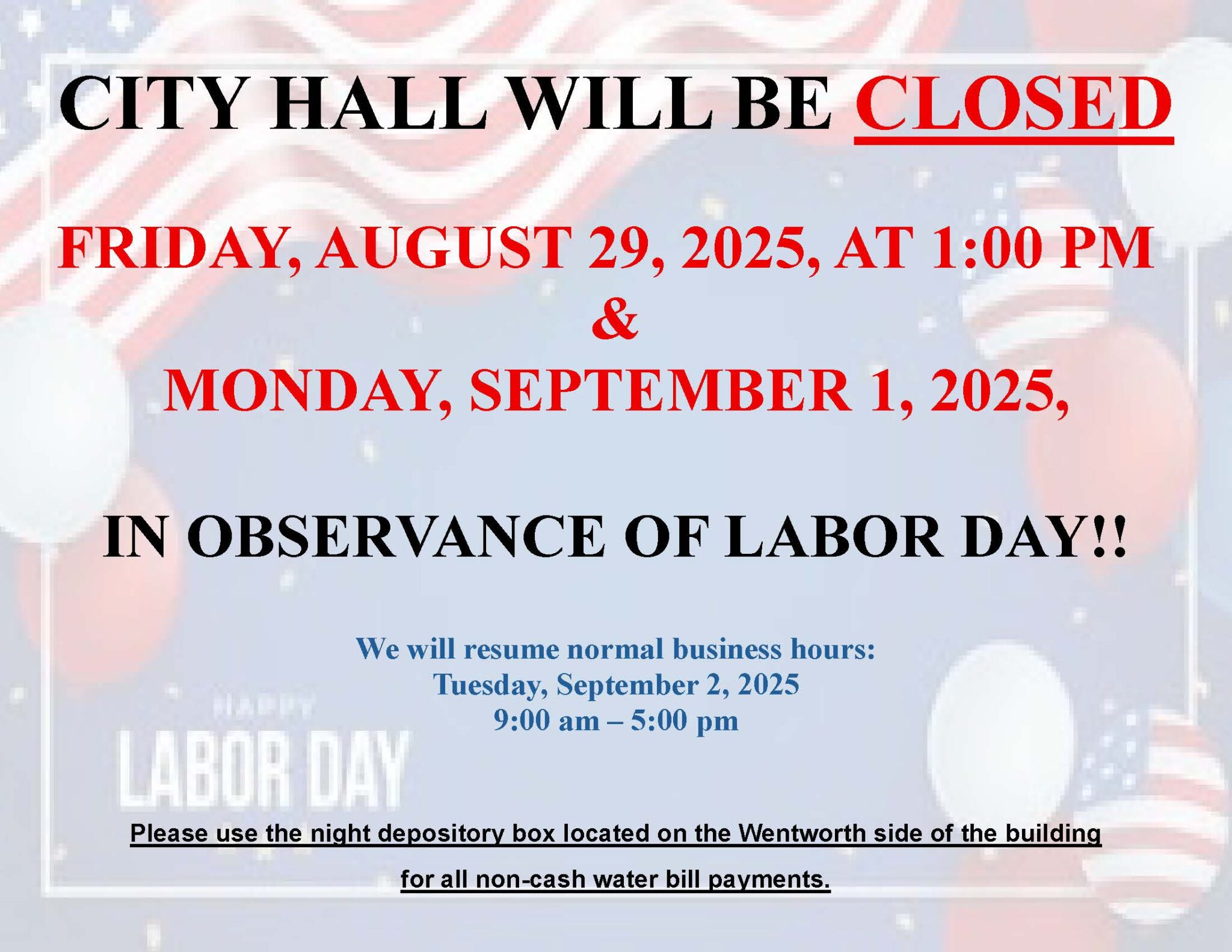 City Hall Hours - Calumet City